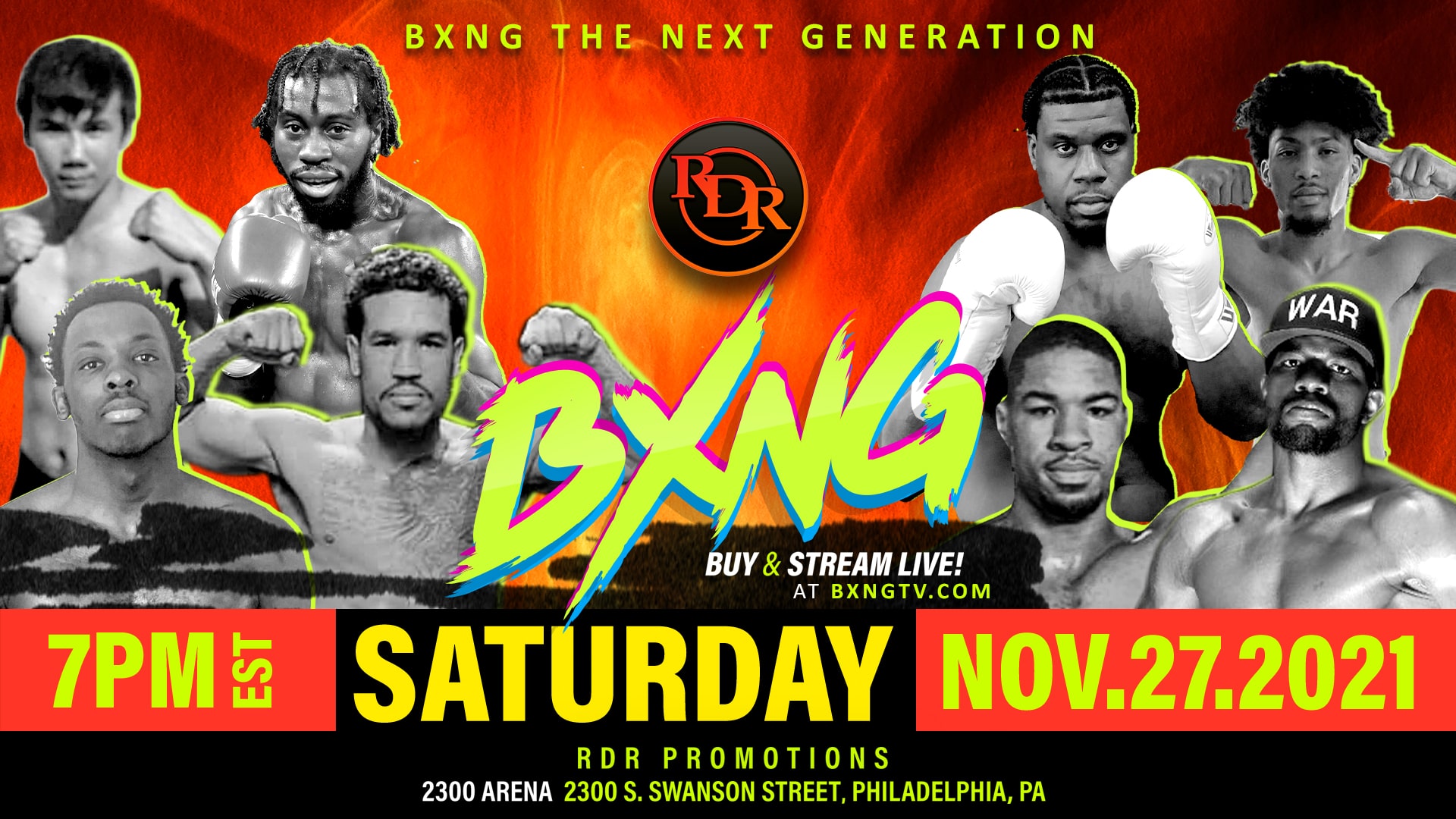 BXNG Presents RDR Promotions Show, Live from Chicago 11/27 - BXNG