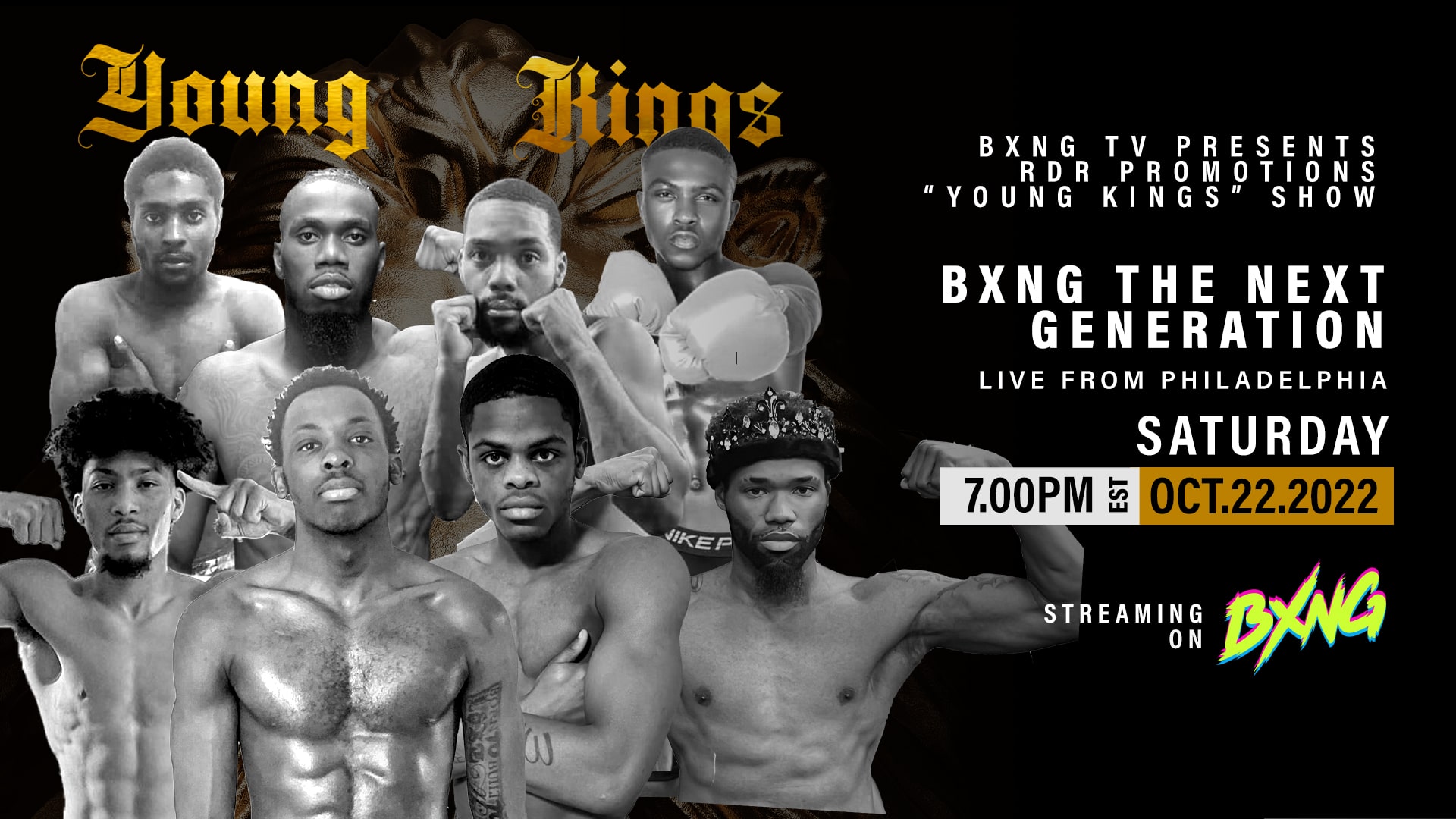 BXNG TV Presents RDR Promotions Show Live Stream 10/22/22 - BXNG