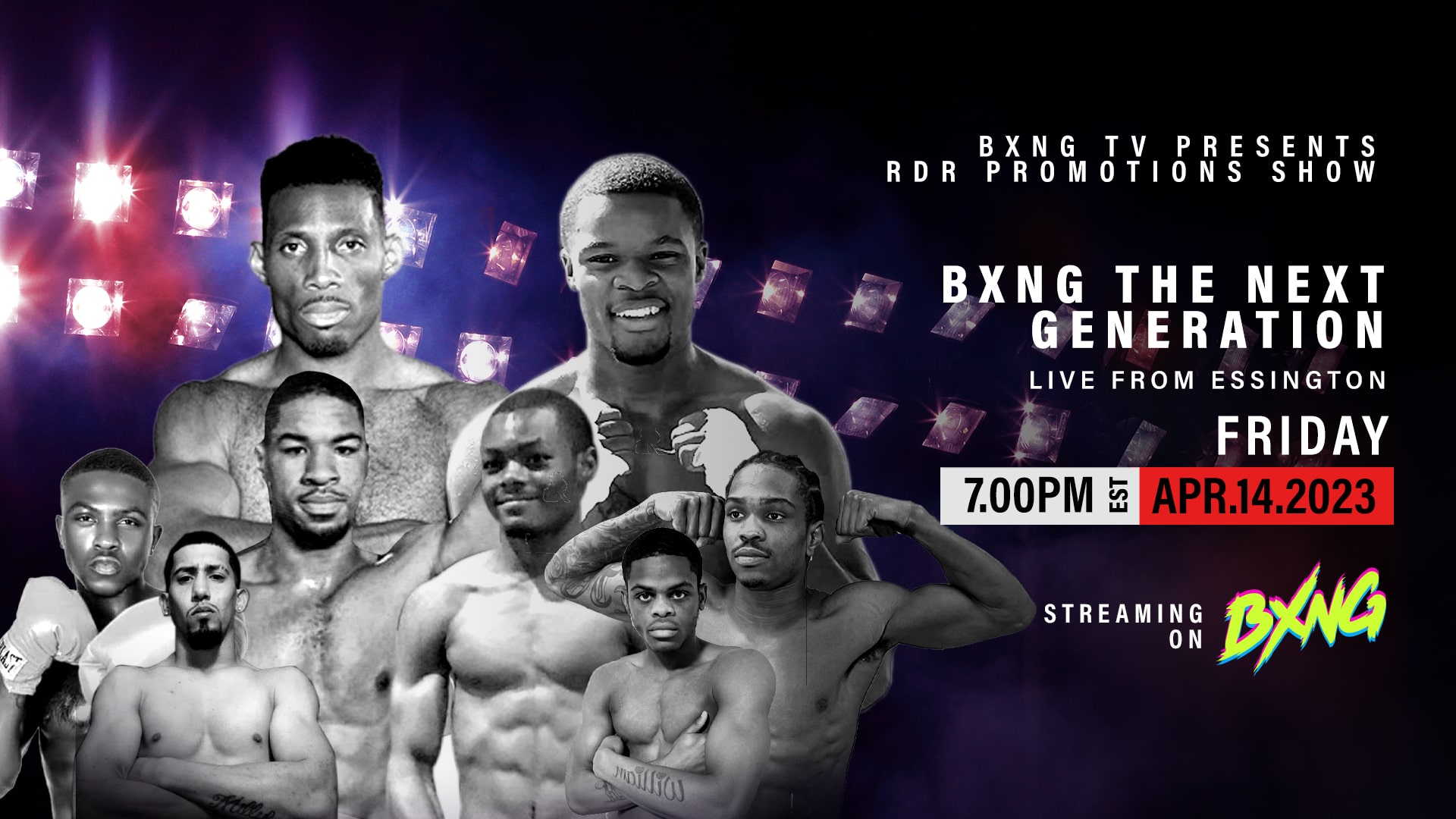 BXNG TV Presents RDR Promotions Show Live Stream 04/14/23 - BXNG