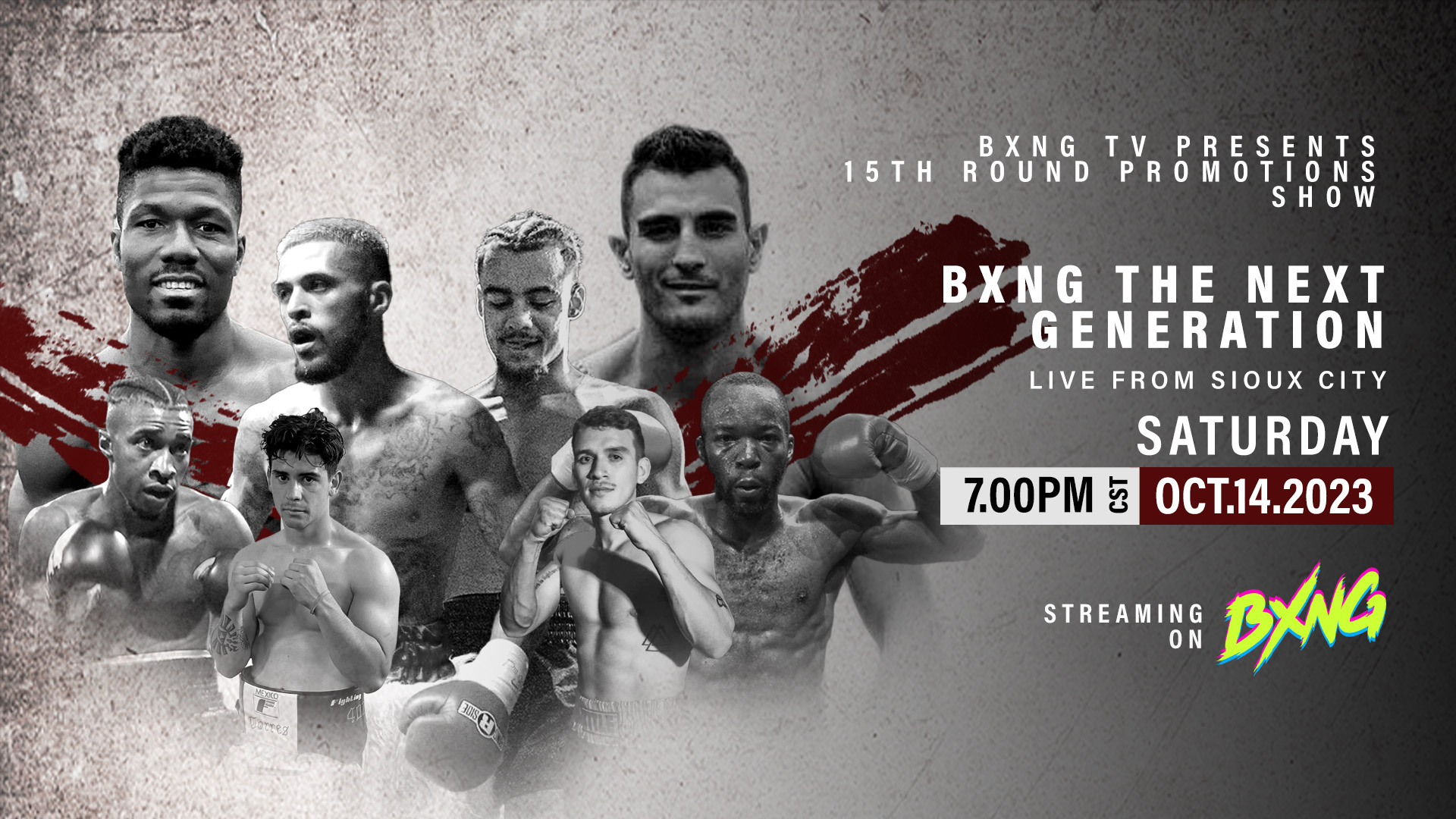 BXNG TV Presents 15th Round Promotions Show Live Stream 10/14/23 - BXNG