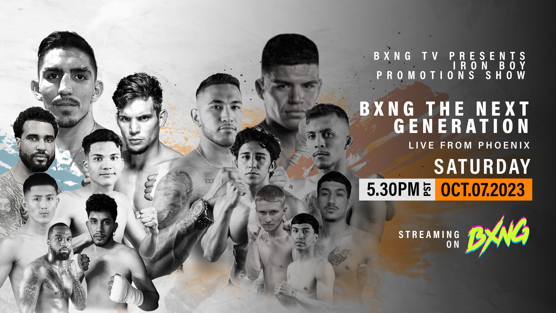 BXNG TV Presents Iron Boy Promotions Show Live Stream 10/07/23 - BXNG