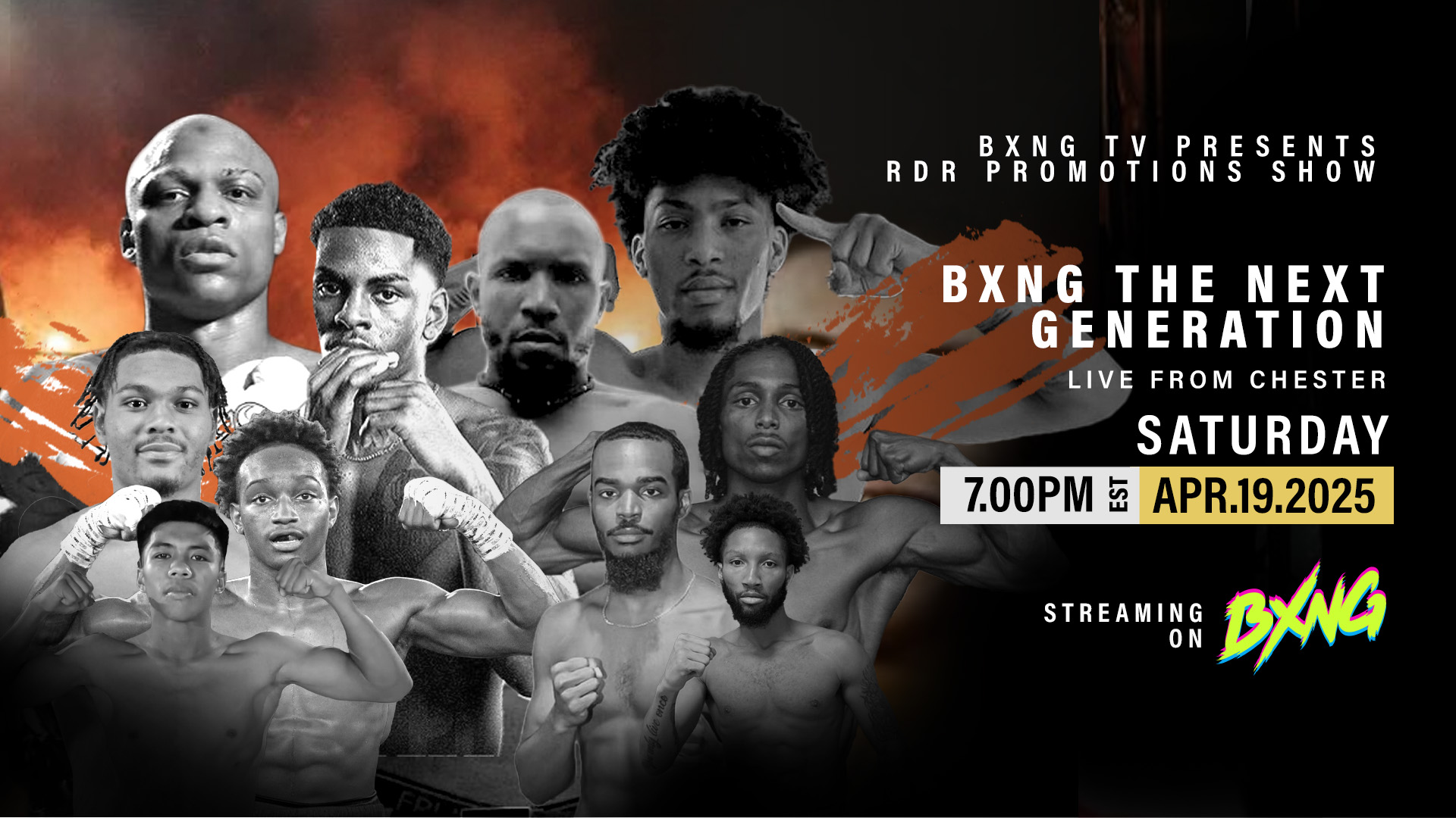 BXNG TV Presents RDR Promotions Show Live Stream 04/19/2025 - BXNG