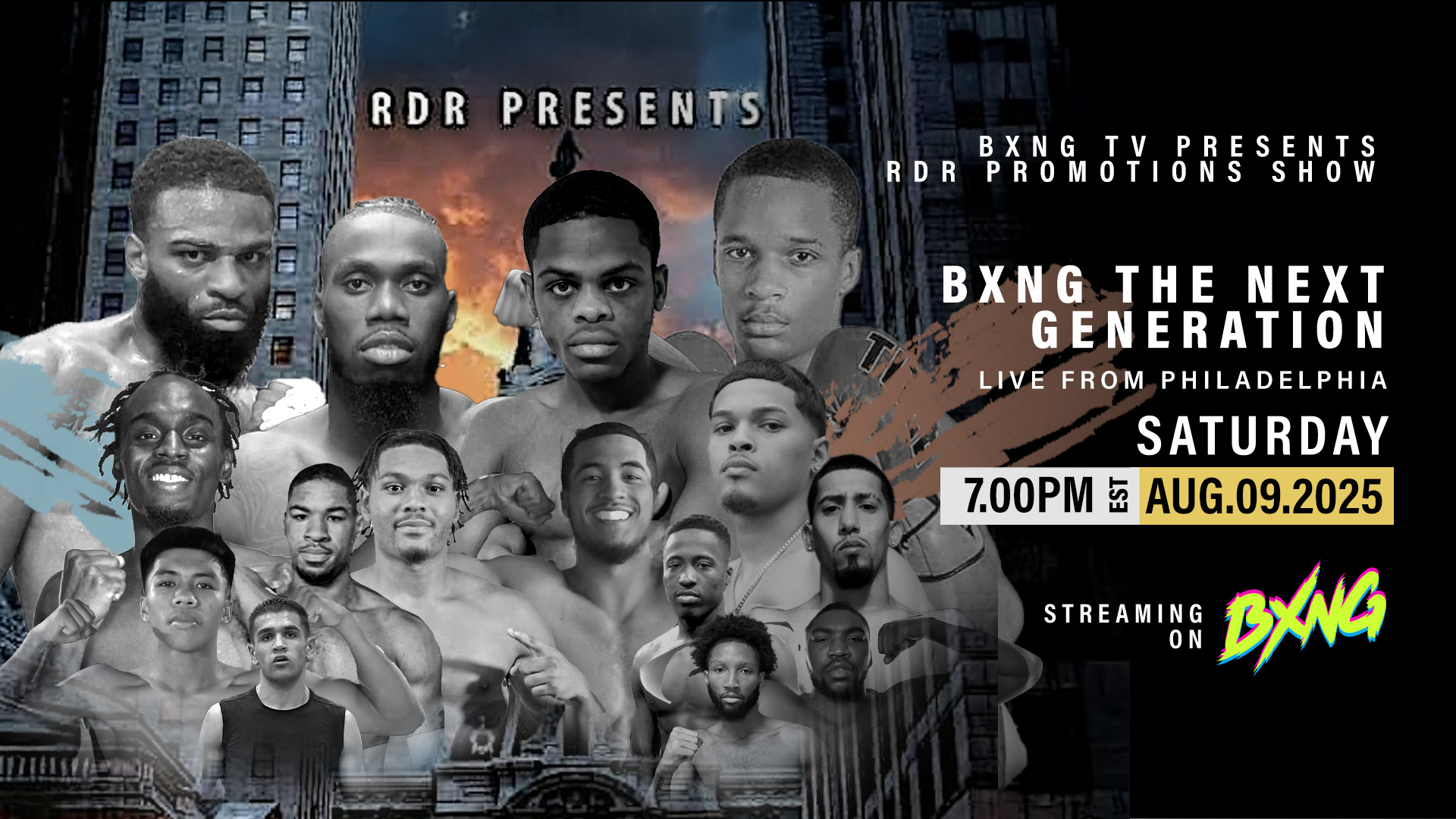 BXNG TV Presents RDR Promotions Show Live Stream 8/09/25 - BXNG
